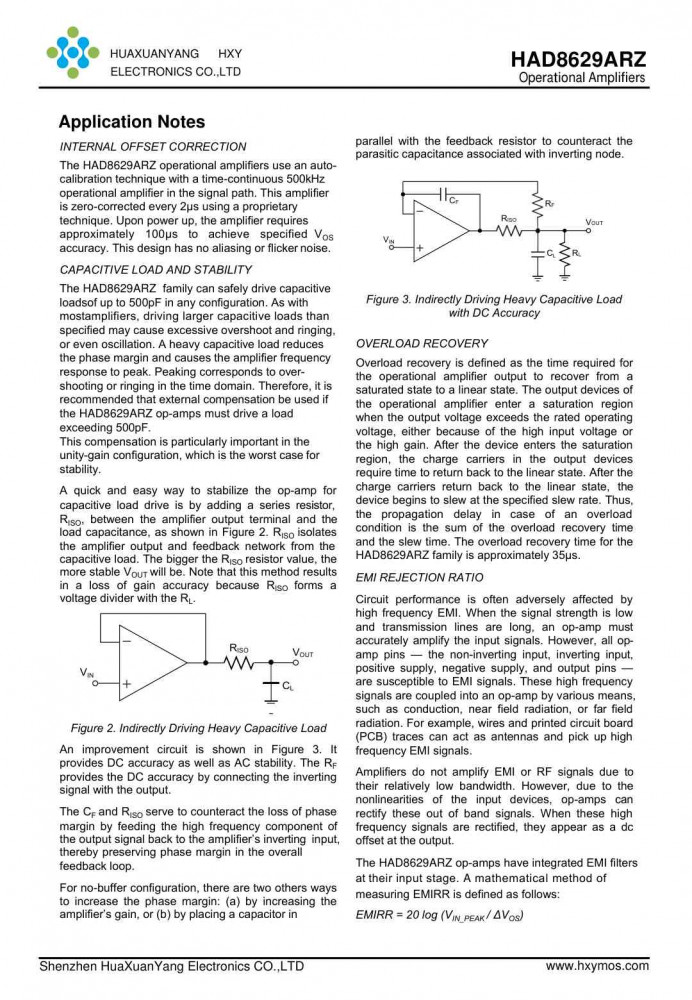 HAD8629ARZ datasheet page 8