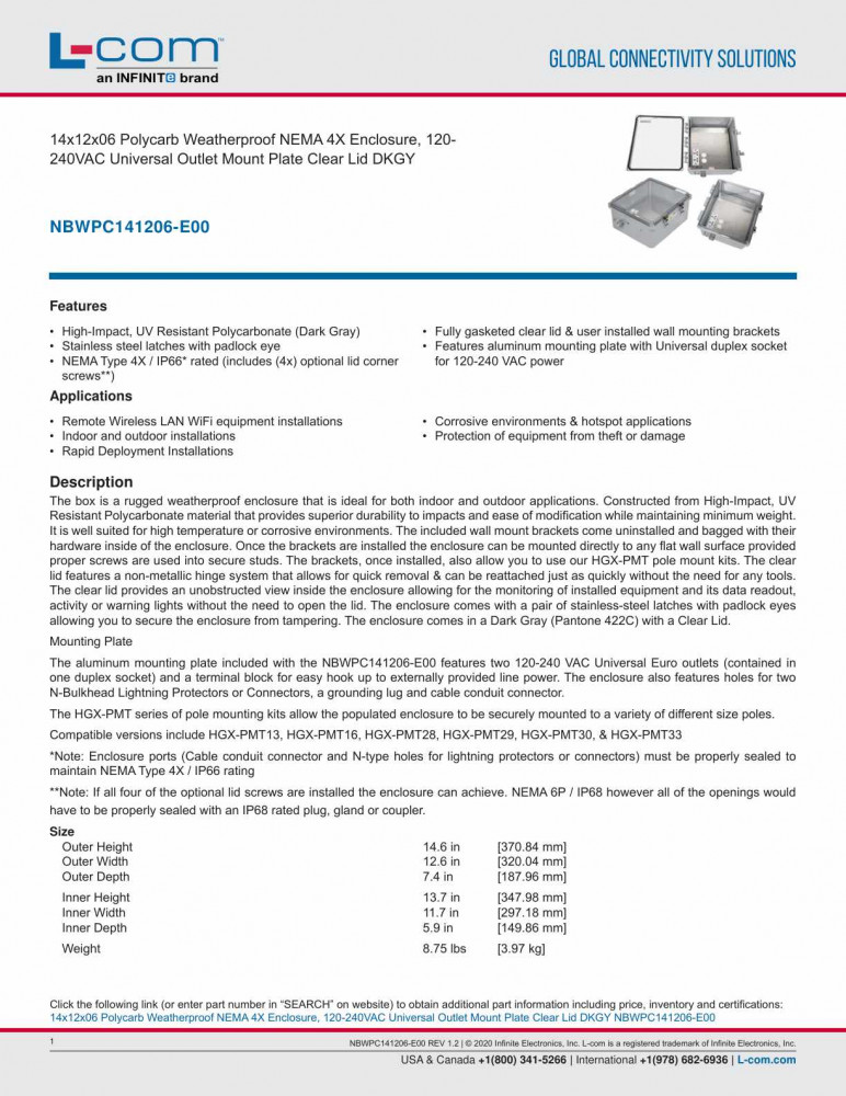 NBWPC141206-E00 technical document page 1