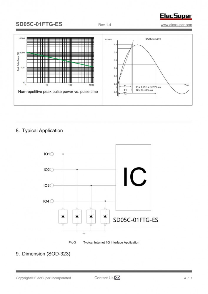 SD05C-01FTG-ES datasheet page 4
