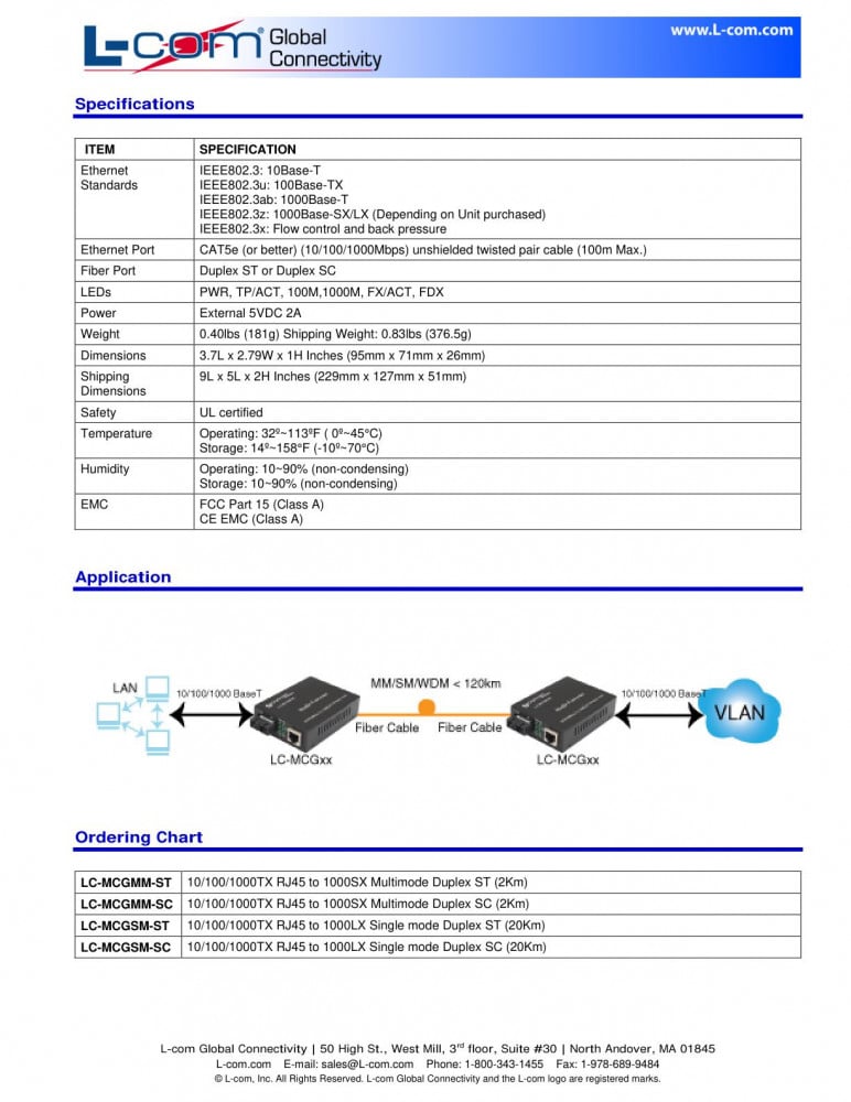 LC-MCG series technical document page 2