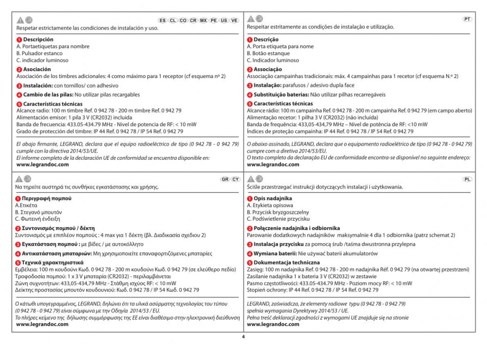 Legrand 094278 document page 4