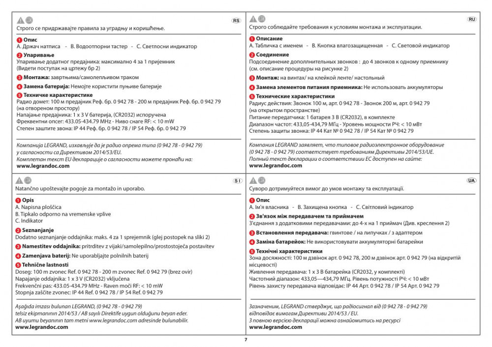 Legrand 094278 document page 7