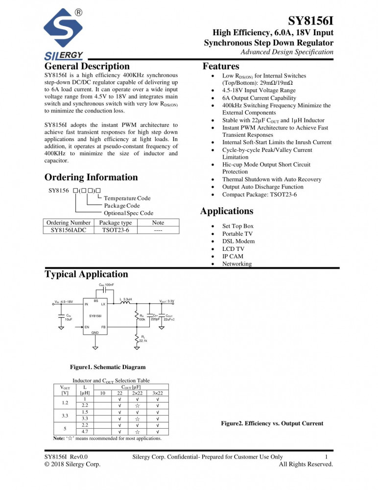 SY8156IADC datasheet page 1