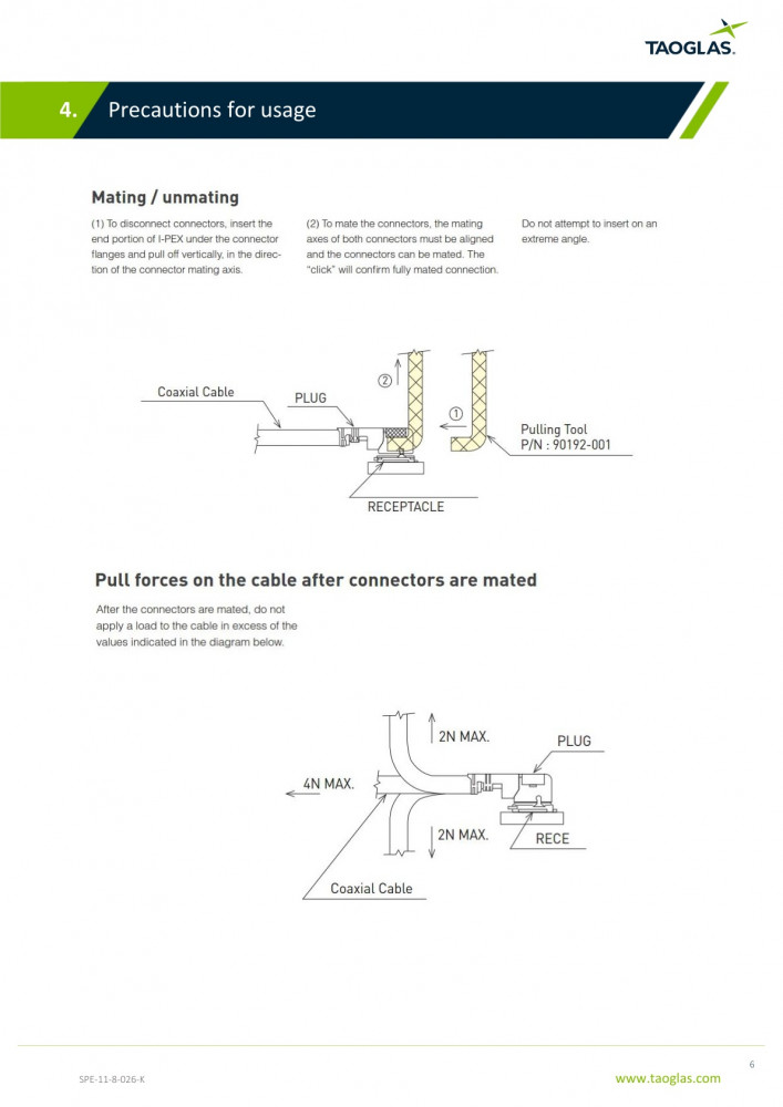 FXP831 product documentation page 6