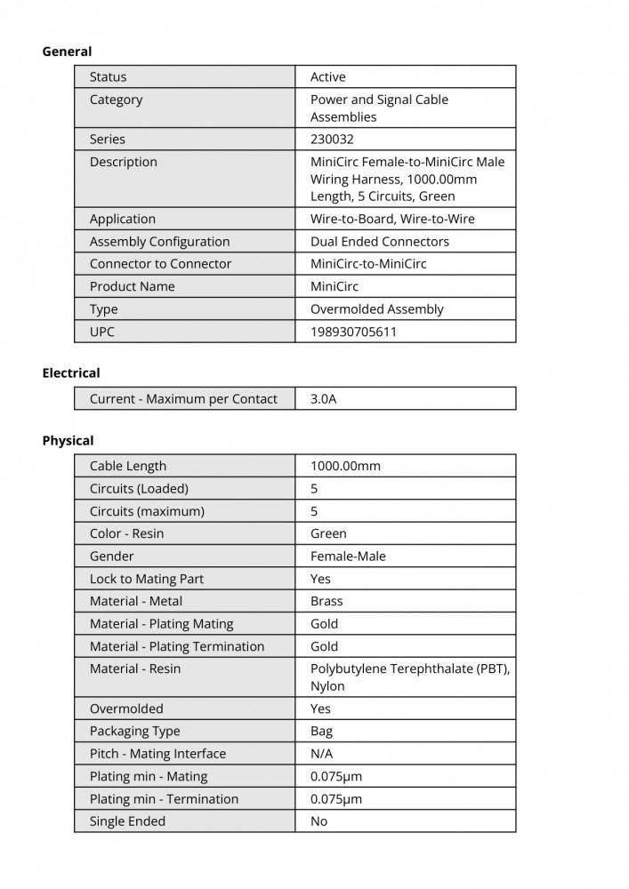 Product document page 2