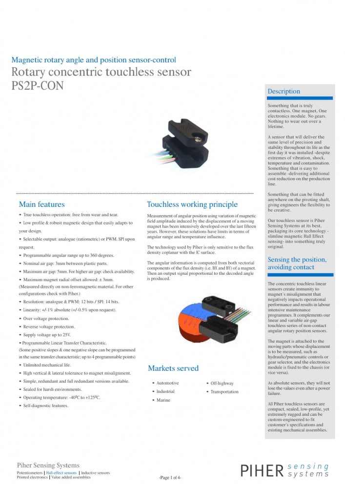 PS2P-CON product overview