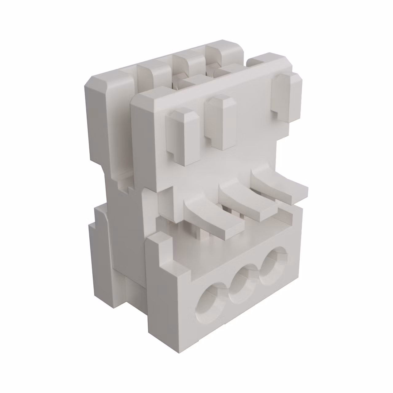 Appli-Mate RAST 2.5 IDT Housing, 2.50mm Pitch, Direct/Indirect, Female, 3 Circuits, Position Keys C and D Removed