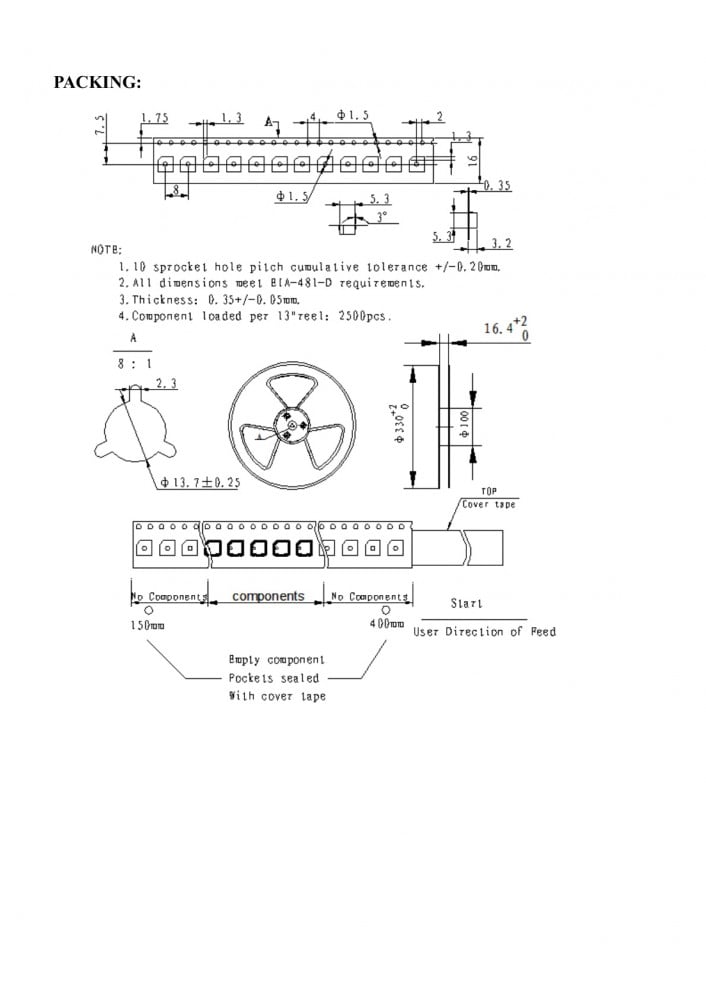 YS-SBZ5025C03R12 specification page 6
