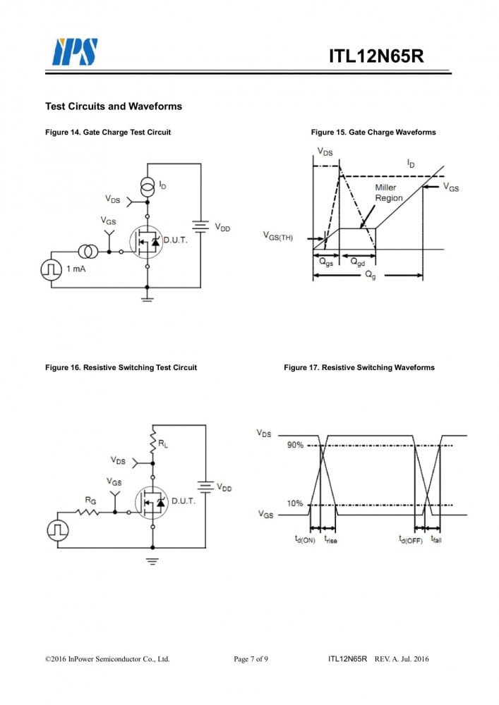 ITL12N65R datasheet page 7
