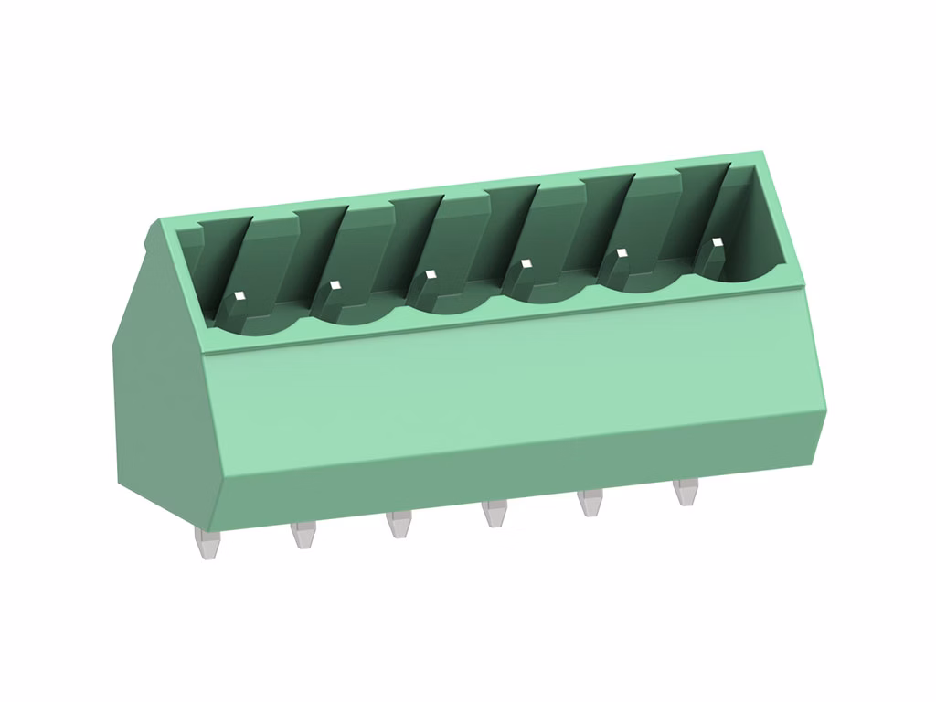 7.50mm Beau Eurostyle Vertical PCB Header, Closed Ends, 3 Circuits