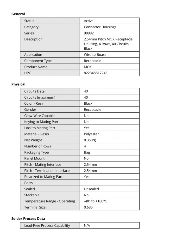 Product document image, page 2