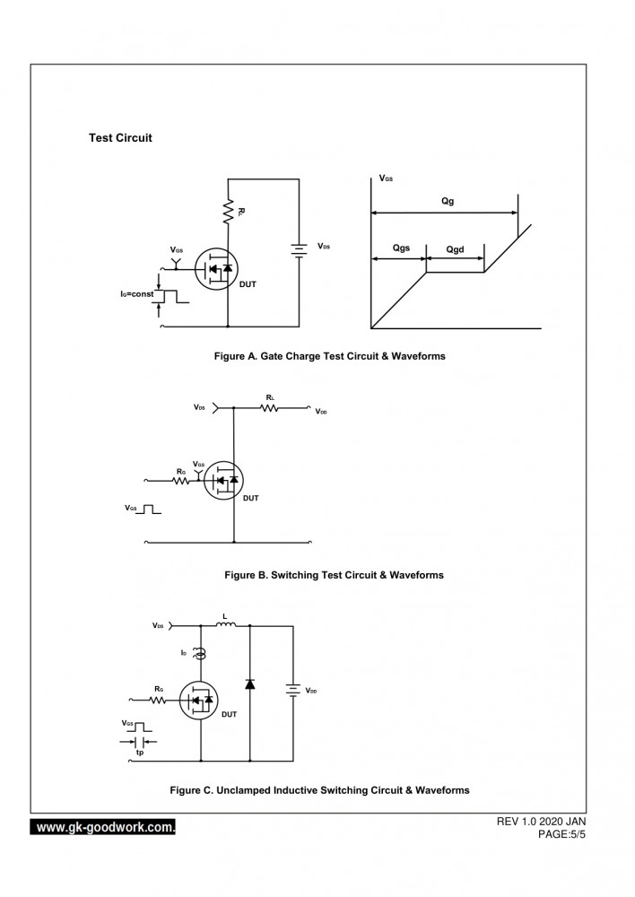 AO4485 technical document page 5