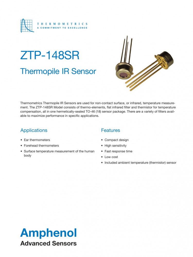ZTP-148SR technical document page 1