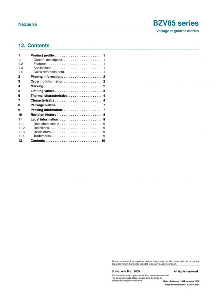 BZV85 datasheet page 10