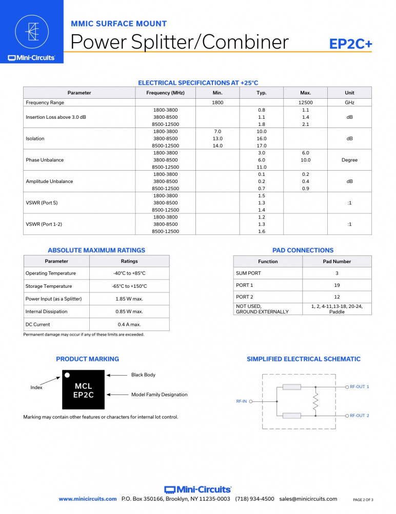 EP2C+ technical document page 2