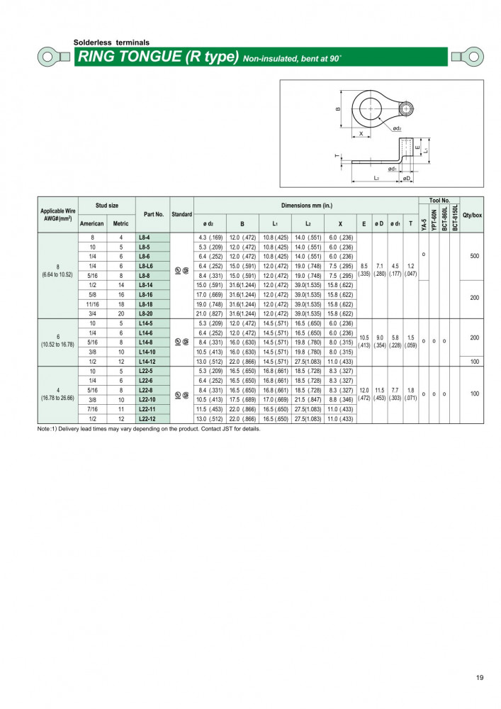 JST L14-6 technical document page 2