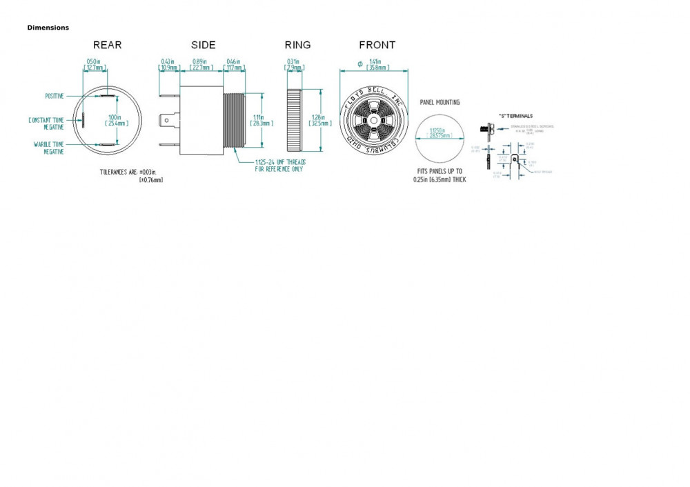 MW-09-530-S(M)D AudioLarm II product documentation page 2