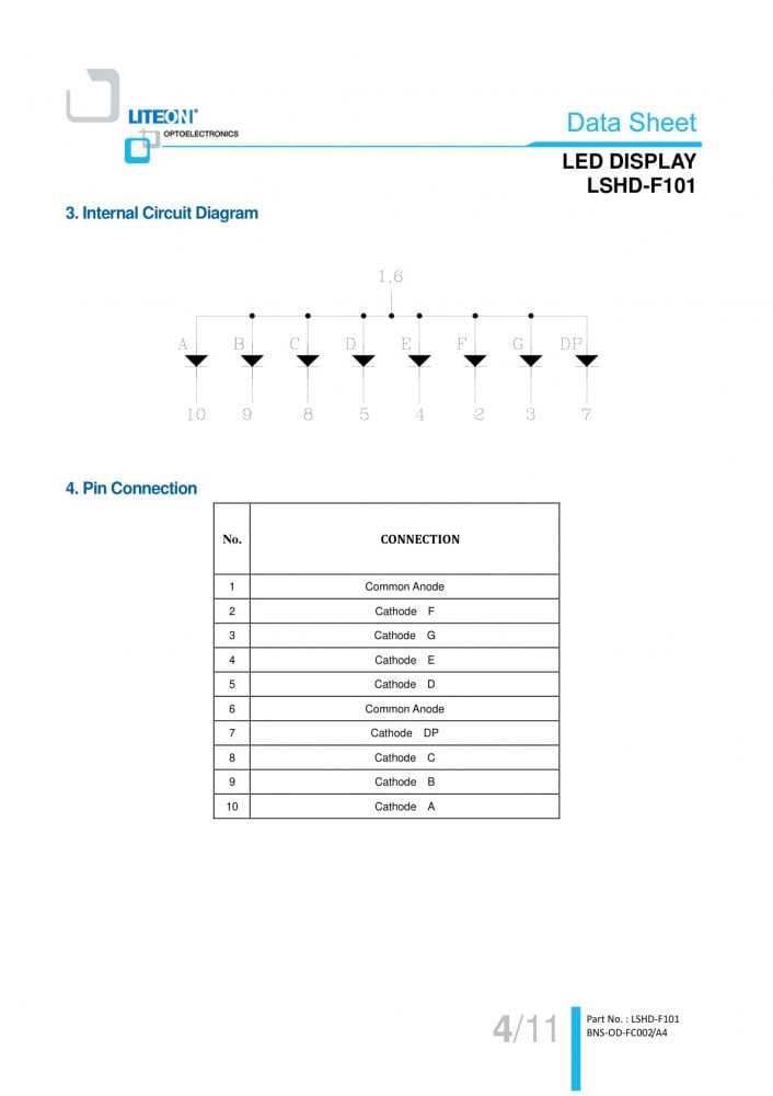 LSHD-F101 datasheet page 5