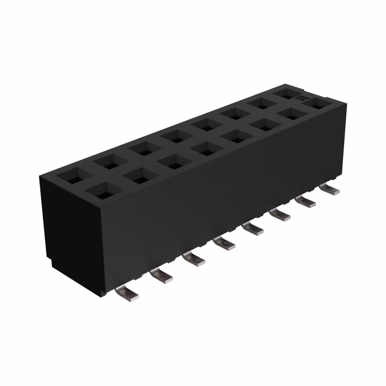 Milli-Grid Receptacle, Surface Mount, Vertical, Top Entry, without Plastic Pegs, without Cap, Tape and Reel, 2.50µm Tin (Sn) Plating, 16 Circuits, Lead-Free for sale