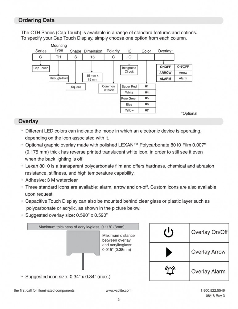 CTHS15CIC07 product document page 2