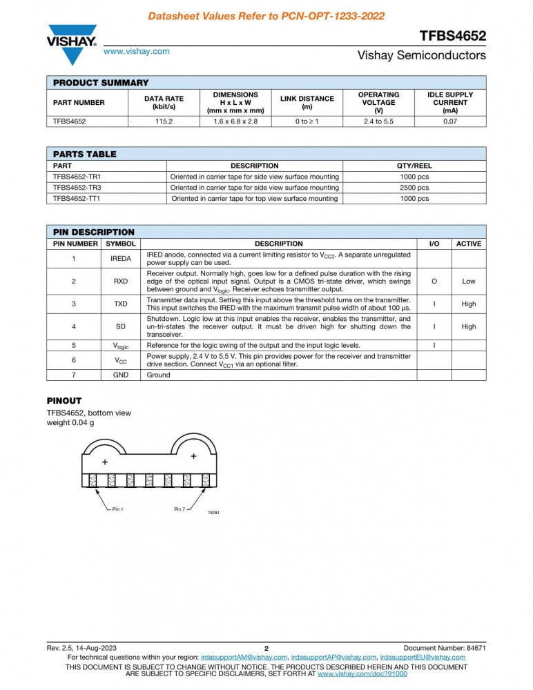 TFBS4652-TT1 datasheet page 2