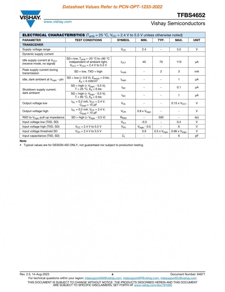 TFBS4652-TT1 datasheet page 4