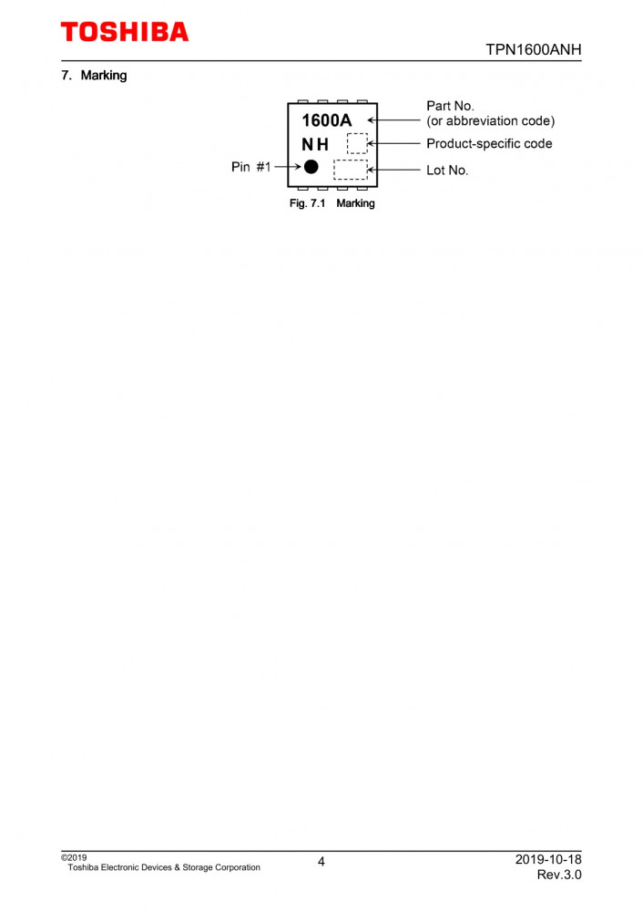 TPN1600ANH,L1Q datasheet page 4