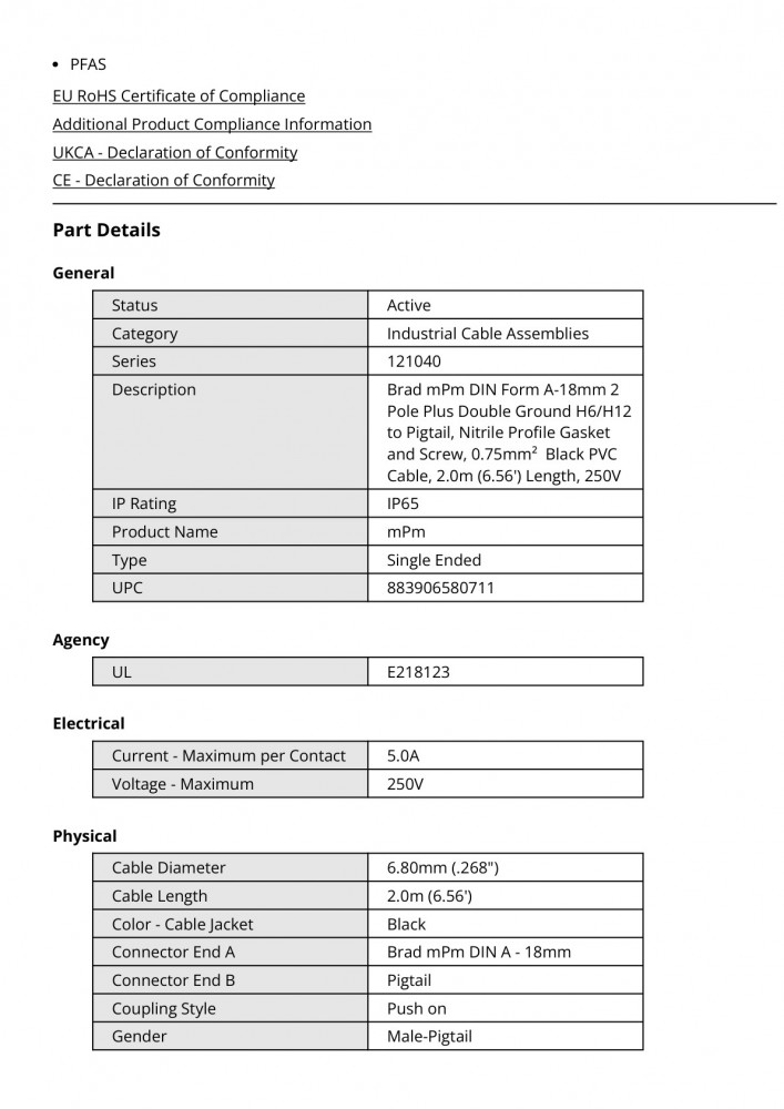 Molex drawing page 2