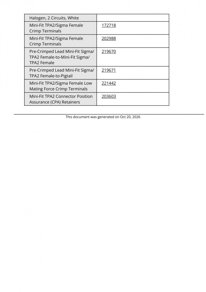 MOLEX 1727080004 document image 4
