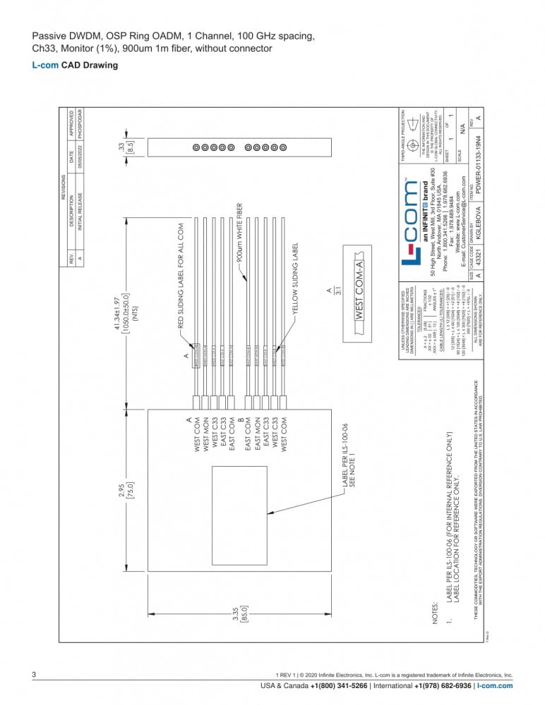 PDWER-01133-19N4 technical document page 3