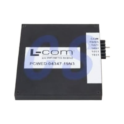 L-com PCWED-4R335-19N3 Fiber Optic Switch Multiplexer Demultiplexer Chip