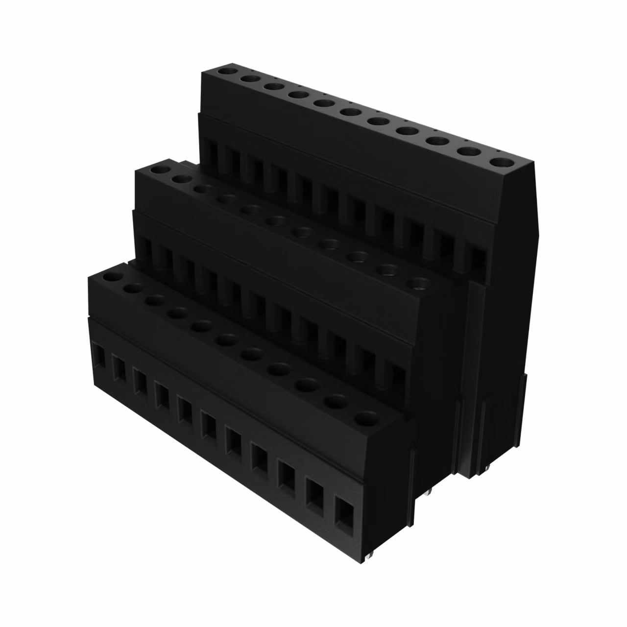 5.08mm Pitch Beau Eurostyle High Profile, Three Level Terminal Block, Modular, 33 Circuits for sale