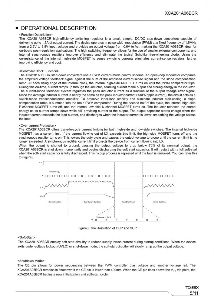 XCA201A06BCR datasheet page 5