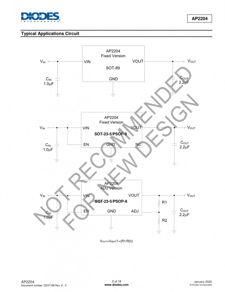 AP2204 datasheet page 2