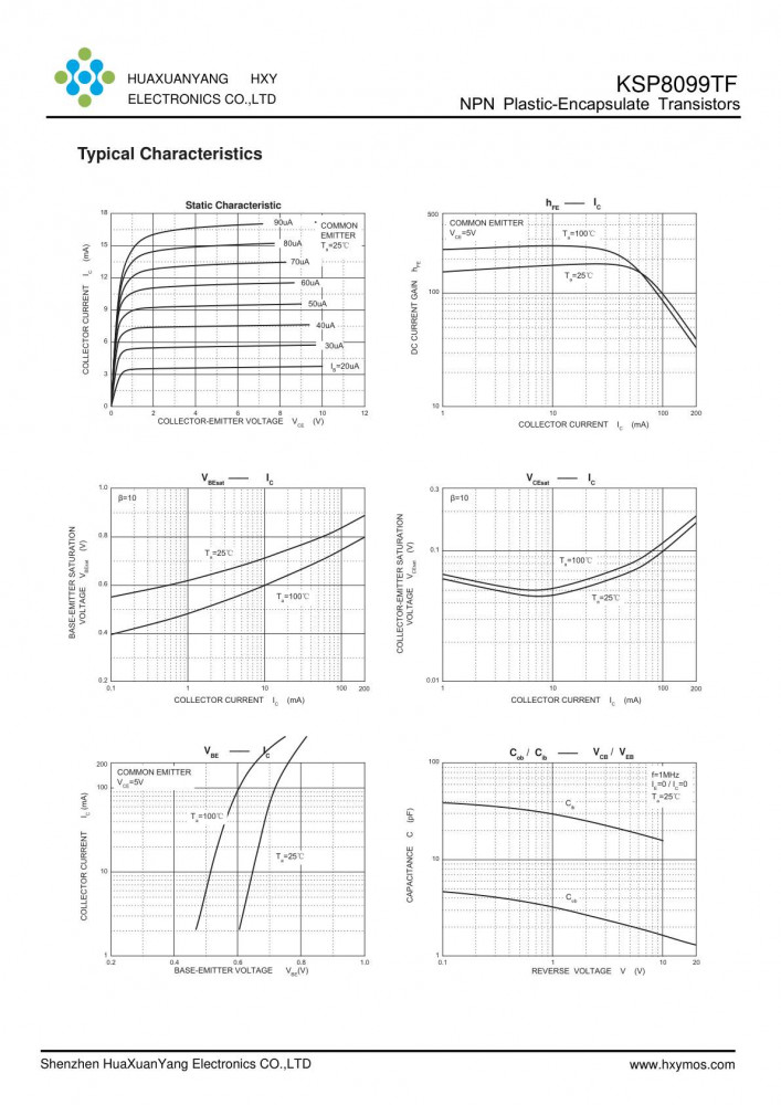 KSP8099TF-HXY datasheet page 2