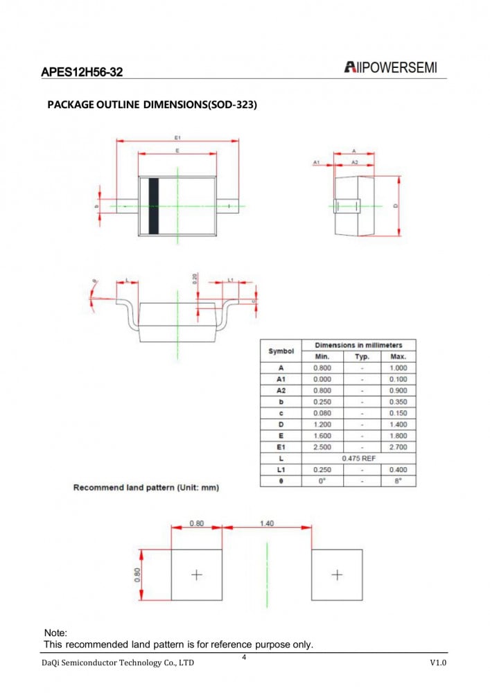 APES12H56-32 datasheet page 4