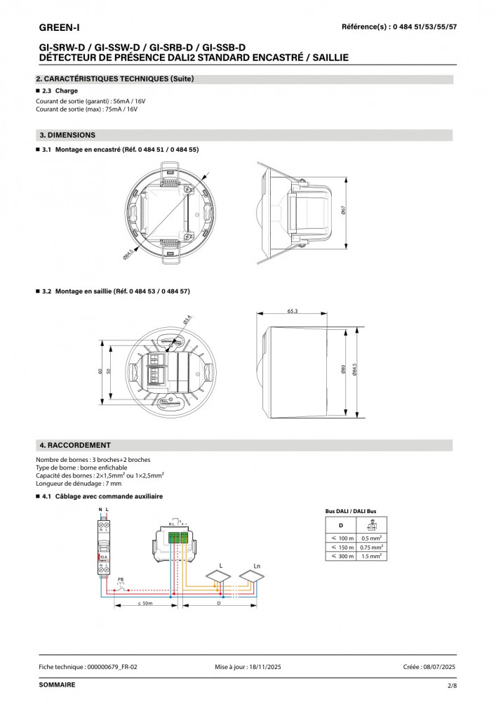 Legrand 048455 product document, page 2