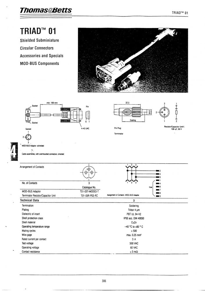 TRIAD 01 product documentation page 10