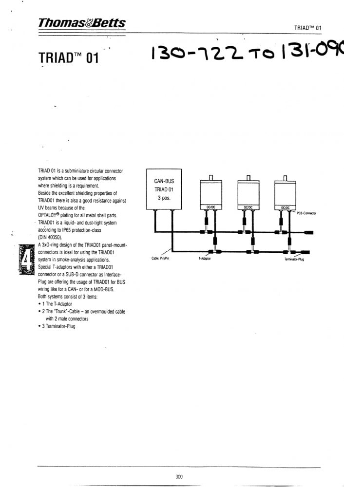 TRIAD 01 product documentation page 4