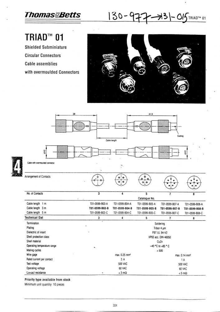 TRIAD 01 product documentation page 8