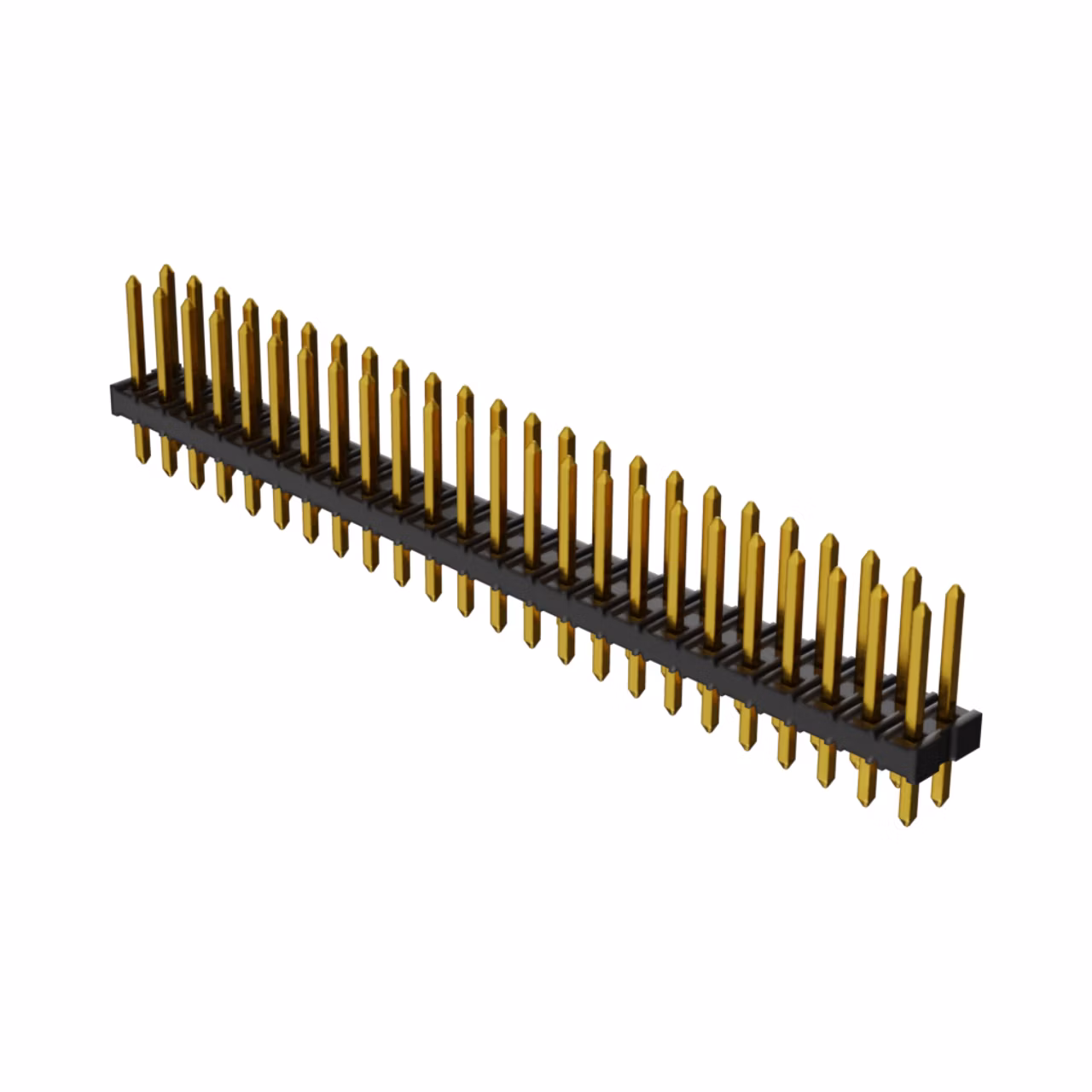 2.00mm Pitch Milli-Grid Header, Vertical, Through Hole, 48 Circuits, 0.38µm Gold (Au) Plating, Mating Pin Length 5.50mm, Tail Length 2.60mm, Tray, Lead-Free for sale