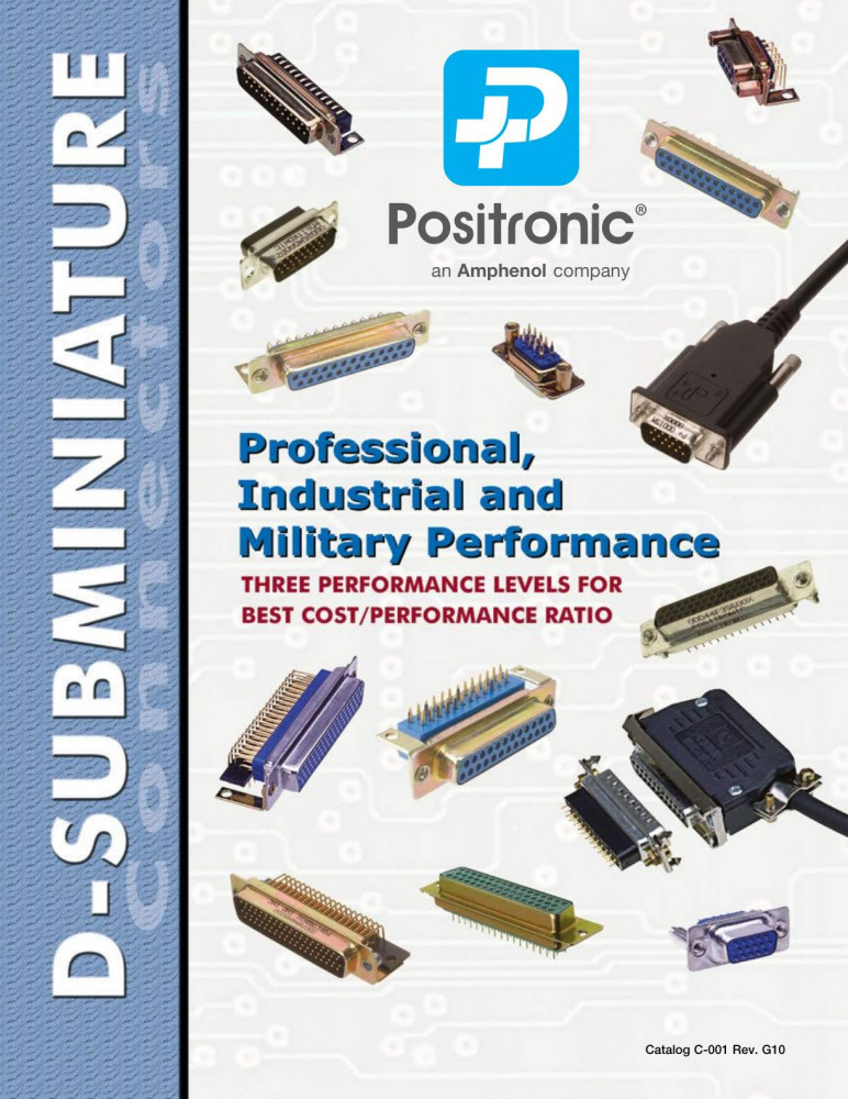 Positronic catalog page 1