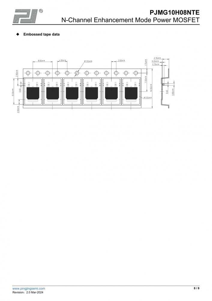 PJMG10H08NTE datasheet page 8