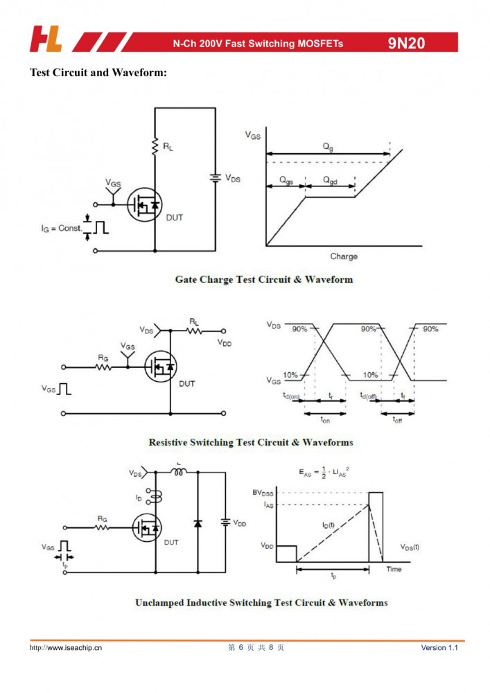 HL 9N20 datasheet page 6