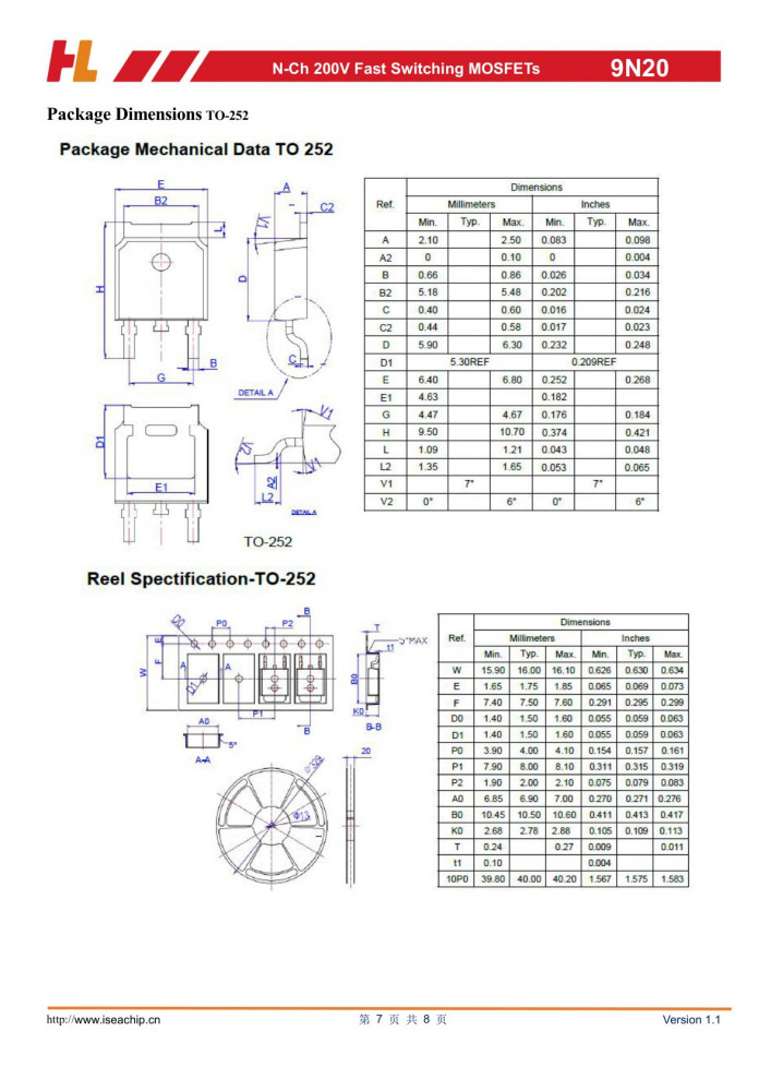 HL 9N20 datasheet page 7