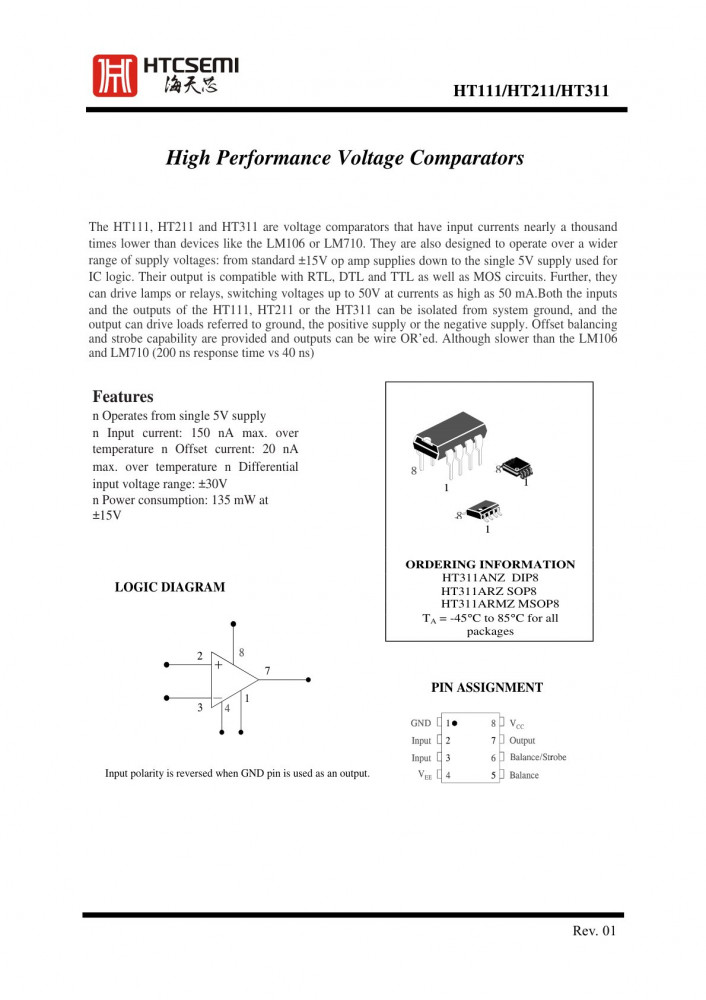 HT311 document page 1