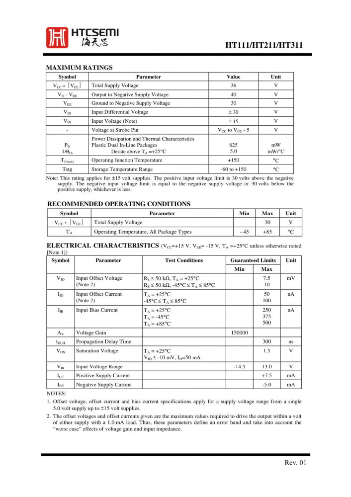 HT311 document page 2