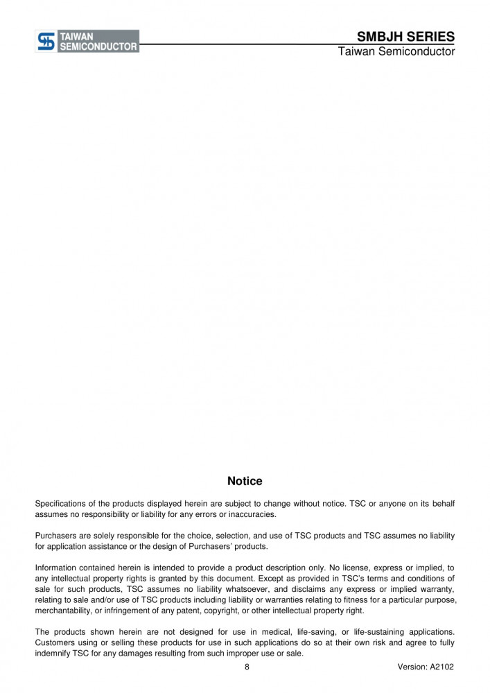 SMBJ20AH datasheet page 8