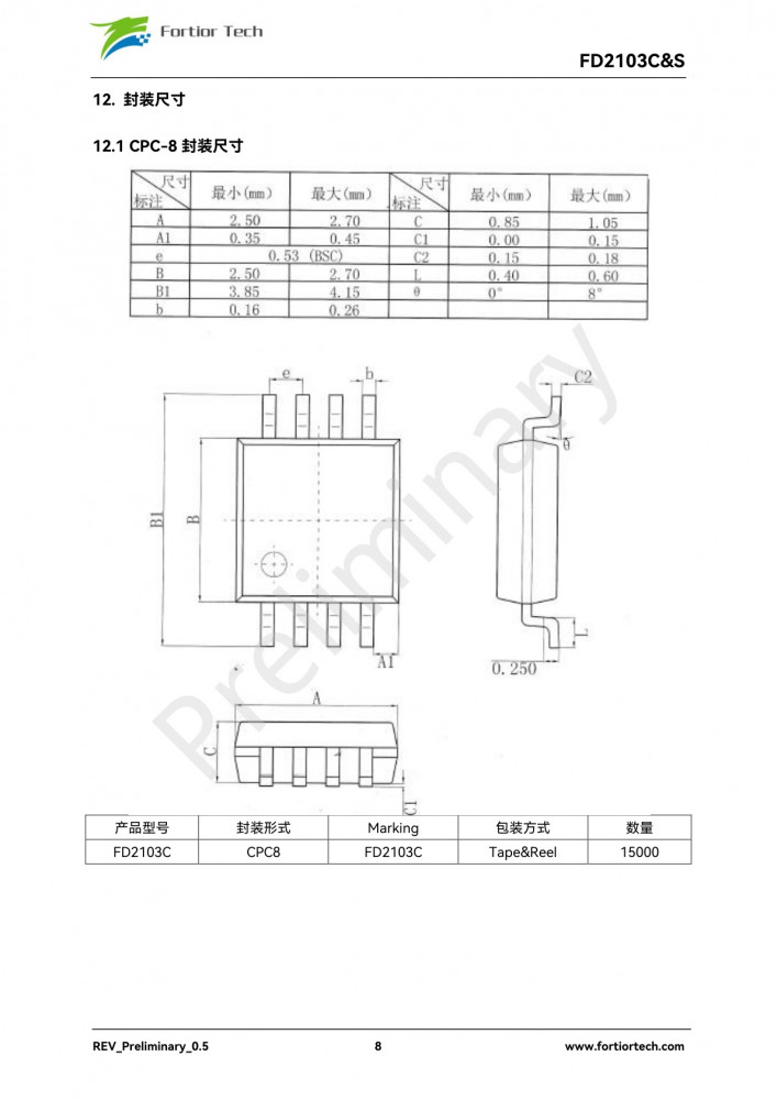 FD2103S datasheet page 7