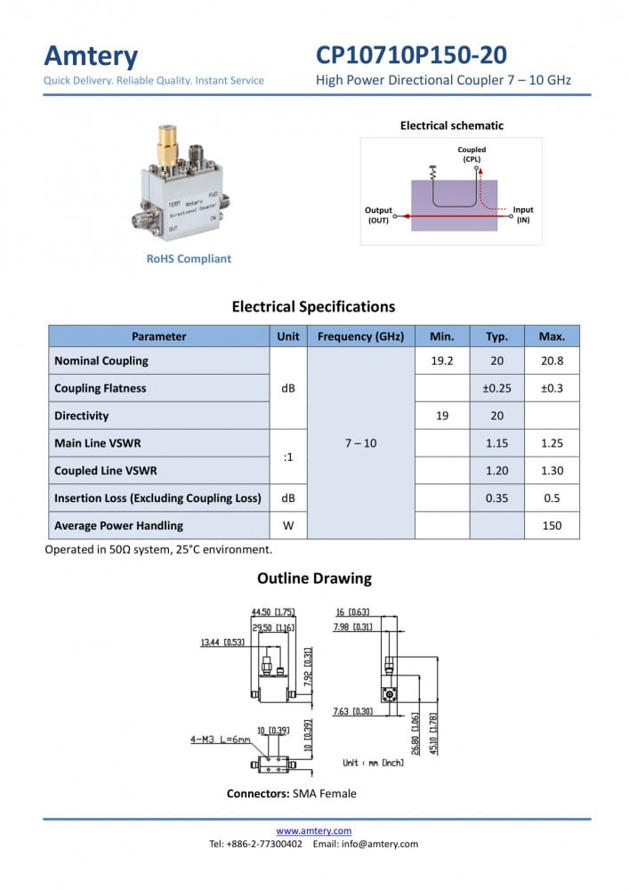 CP10710P150-20 technical document page 1